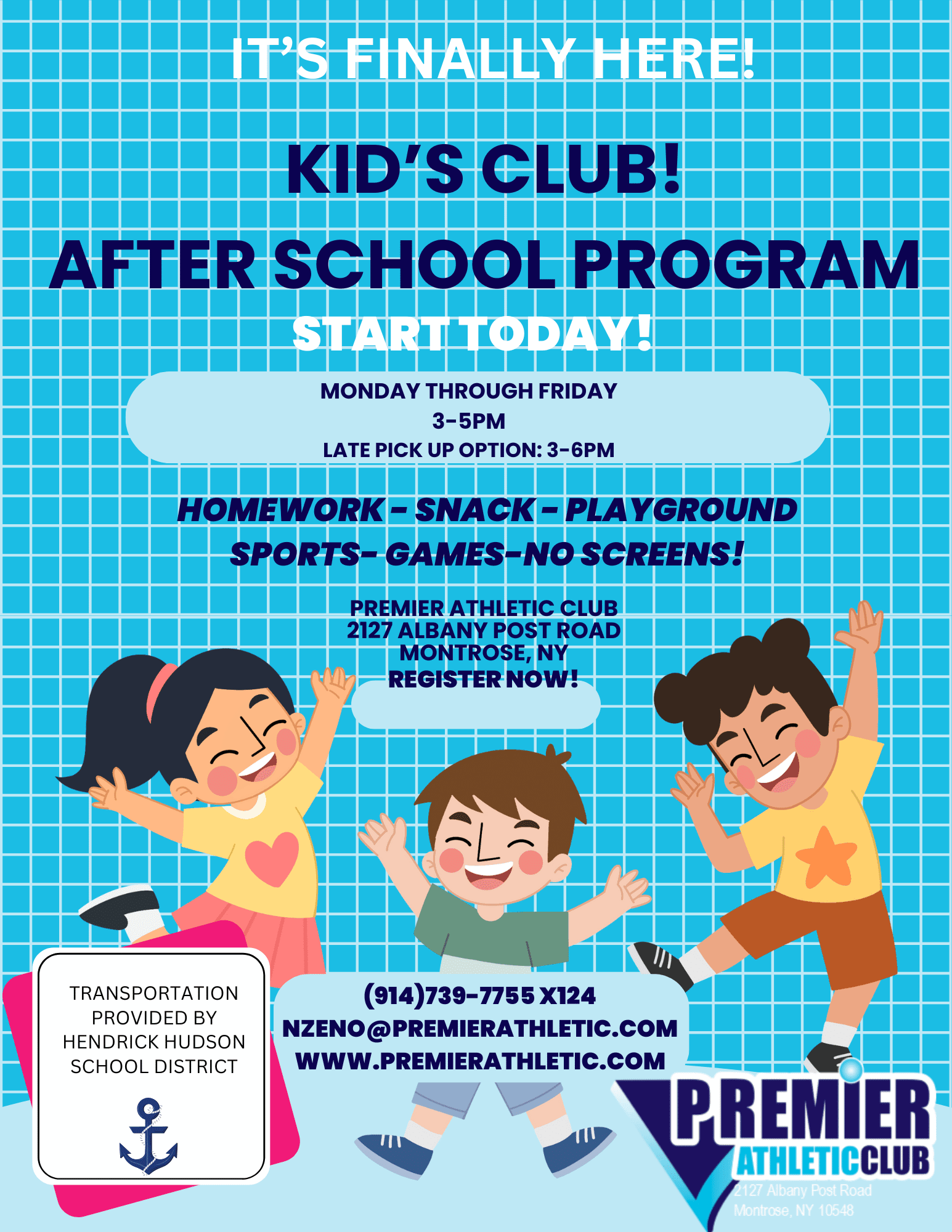 Premier After-School Program | Montrose Gym | 914-739-7755